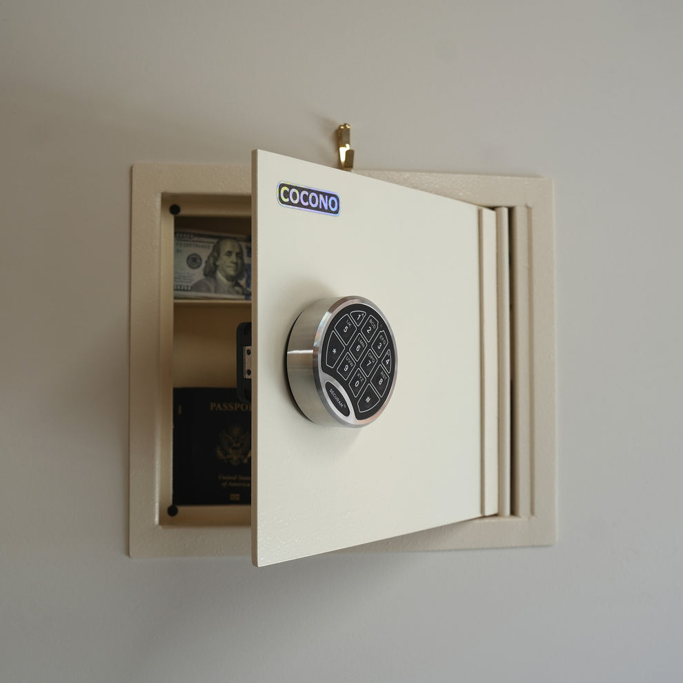 The Cocono Wall Safe - The ultimate all-steel wall safe – COCONO